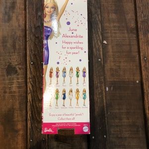 Mattel | Toys | Barbie 21 Alexandrite Birthstone June Purple Nib | Poshmark